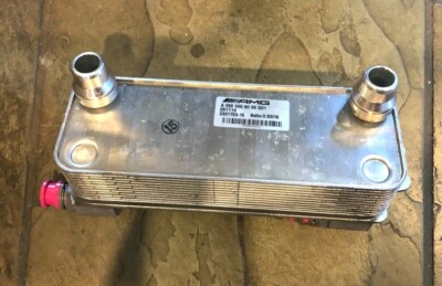 MERCEDES BENZ AMG OIL COOLER, PART# 0995006000, 0995008900, GENUINE OEM ...