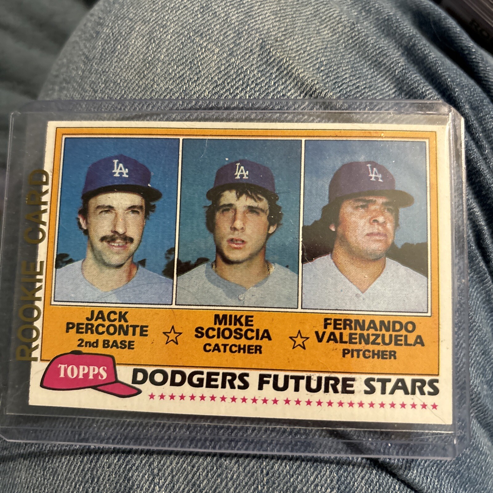 1981 Topps - Future Stars #302 Fernando Valenzuela, Mike Scioscia, (RC ...