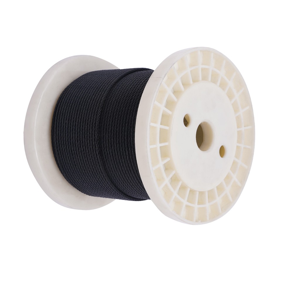 200-400ft 1/8" Wire Rope 316 Stainless Steel Wire Rope Cable Vinyl ...