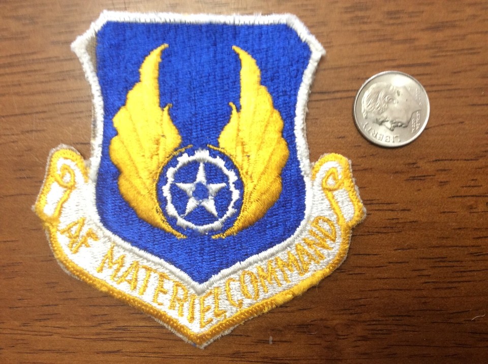 USAF AIR FORCE AF MATERIAL COMMAND PATCH | eBay