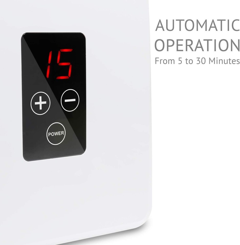 600mg/h Ozone Generator with Timer & Diffuser Stones - Travel-Friendly ...