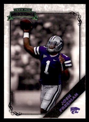 2009 Press Pass Legends Josh Freeman #20 Kansas State Wildcats | eBay