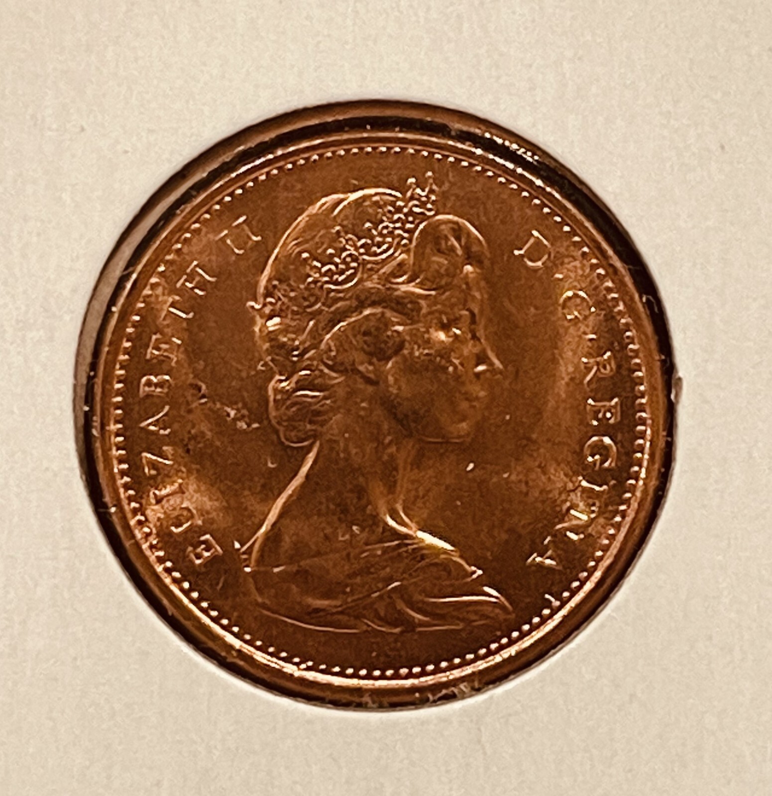 2-1966 Canada Very Rare 1 Cents Coin Cameo & non Cameo GEM-MS-BU from ...