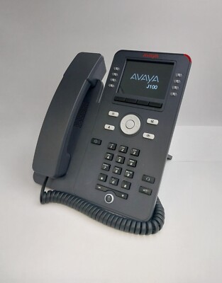 Avaya J169 8-Line 24-Button Greyscale Display Gigabit IP Phone (8 In ...