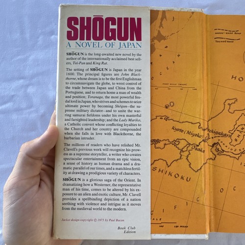 Shogun by James Clavell (1975, Hardcover Book Club 1st Edition) A Novel ...