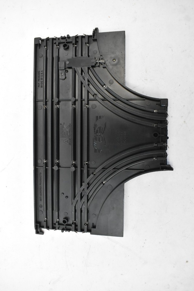 Lot of 2 Aurora AFX 2521 Vintage 1979 Junction Turnoff Tracks Black For ...