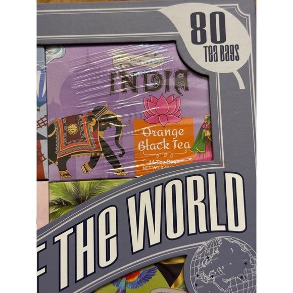 Exotic Teas of the World 80 Tea Bags Novelty Tea Book Gift Set | eBay