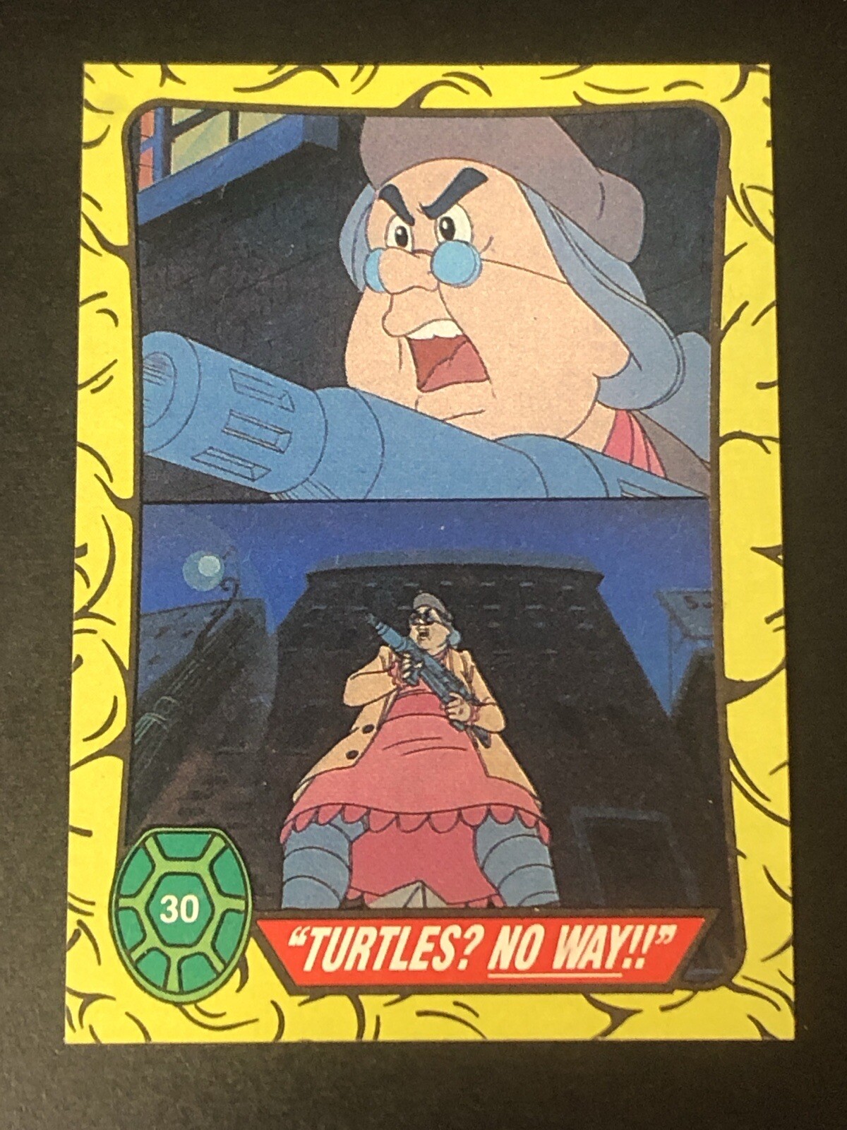 1989 Topps Teenage Mutant Ninja Turtles Card 2nd Series #30 Turtles? No ...