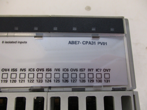 SCHNEIDER ELECTRIC 16 CHANNEL INPUT MODULE SOLID STATE 115VAC P/N ...
