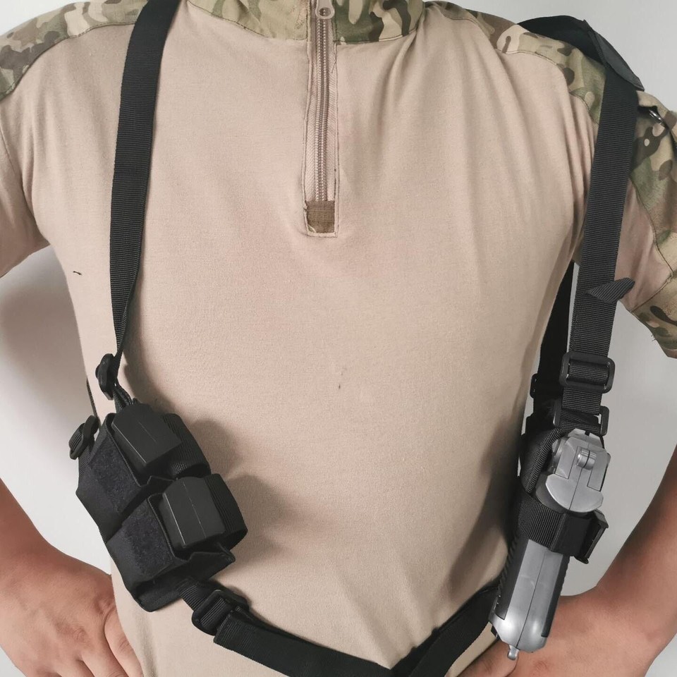 Tactical Underarm Shoulder Gun Holster for Gun Pistol Adjustable ...