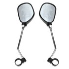 US Bicycle Handlebar Glass Side Rear View Mirrors Flat Mirrors for Road ...