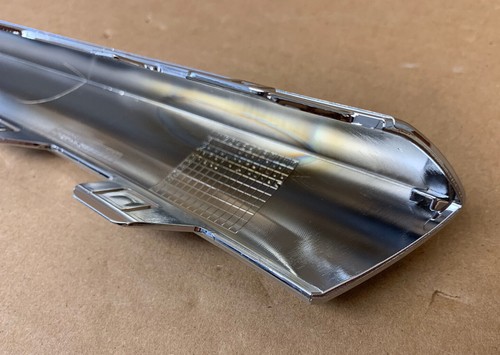 19 20 Mercedes GLC 300 Front Left Outer Lower Bumper Chrome Trim ...