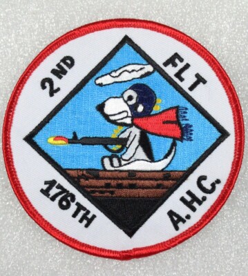 Army Patch: 2nd Flight, 176th Assault Helicopter Company - modern COPY ...