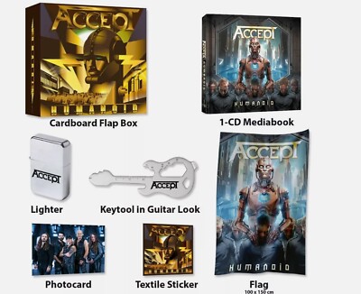 Accept 2024 - Humanoid deluxe box set U.D.O./Grave Digger/Saxon -boxset ...