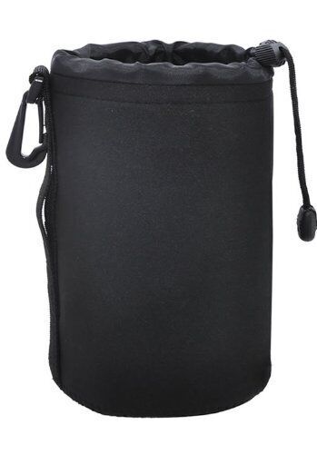 【US】Neoprene Soft DSLR Camera Lens Pouch Bag Storage Cover Case 4 Size ...
