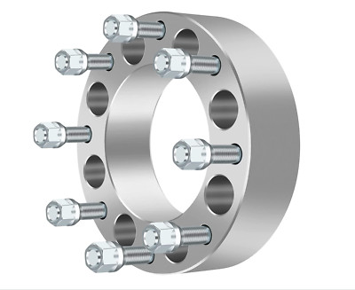 8x200 Wheel Spacers 2 Inch For 2005-2025 Ford F-350 Super Duty Dually ...