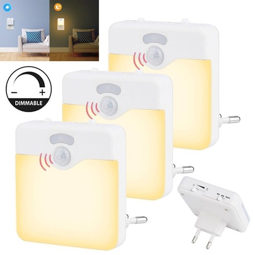 Eye Protect Night Light Motion Sensor Bedside Lamp New LED Light Room ...
