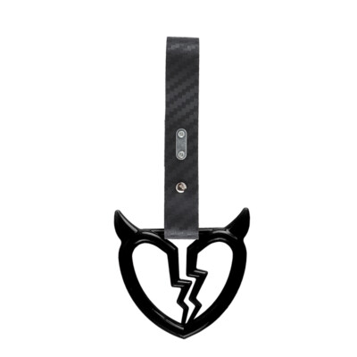 JDM Devil Broken Heart TSURIKAWA BK Ring Subway Train Bus Handle Carbon ...