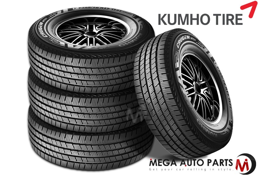 4 Kumho Crugen HT51 P 275/55R20 111T All Season Tires 70000 Mileage ...
