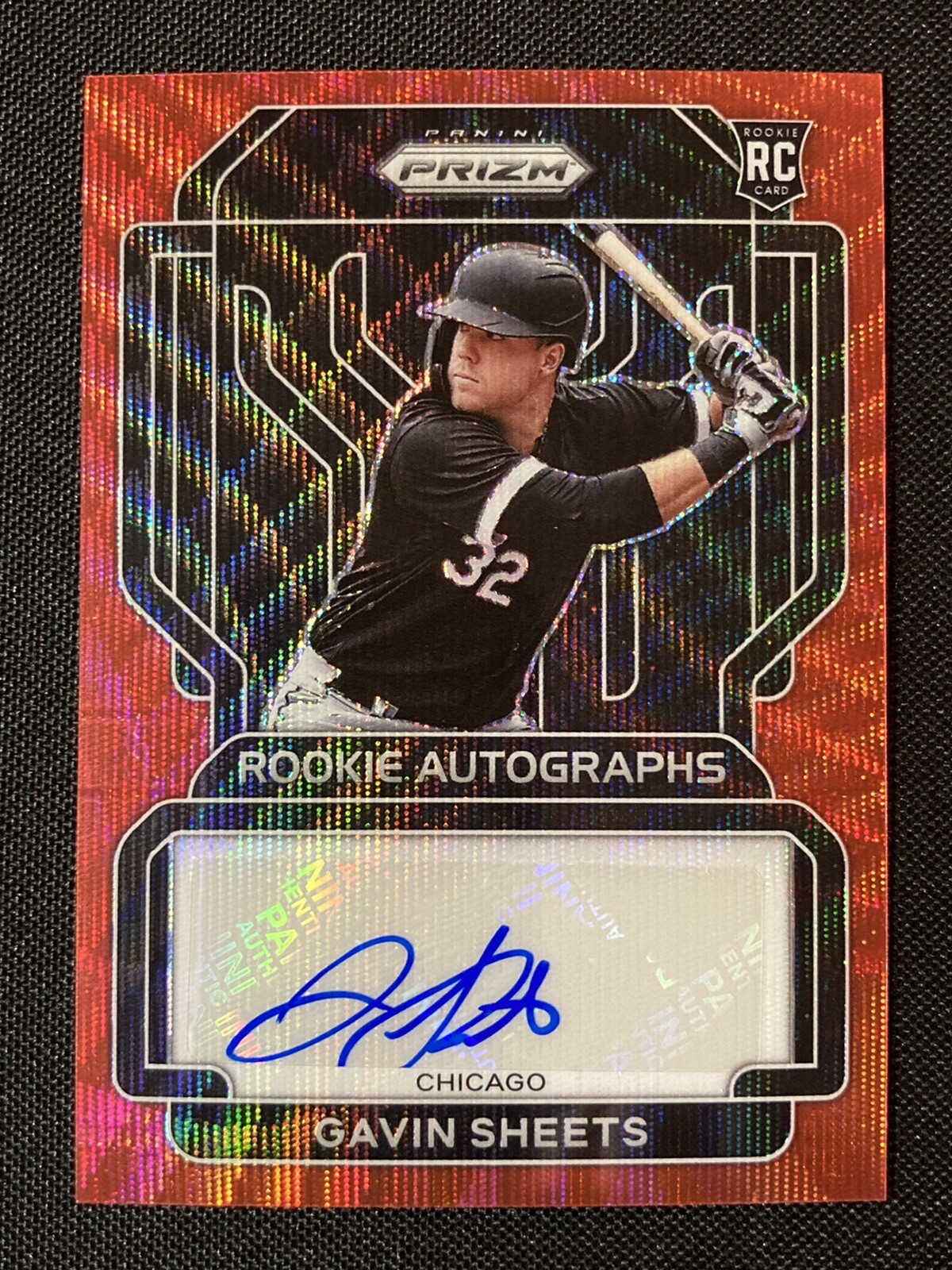 2022 Panini Prizm - Rookie Autographs Gavin Sheets #RA-GS Red Wave ...