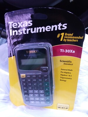 Texas Instruments TI-30Xa Scientific Calculator NIB 33317029990| eBay