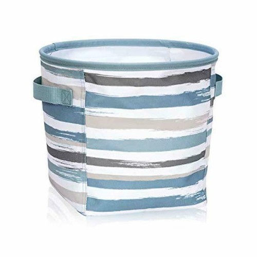 Thirty one Mini Storage bin Round organizer 31 gift in Brush Strokes | eBay