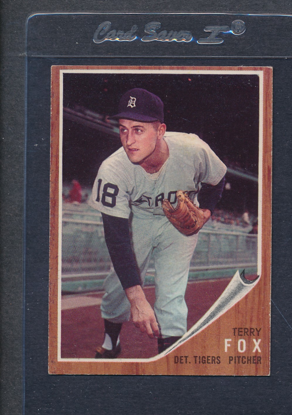 1962 Topps #196 Terry Fox Tigers EX/MT *3790 | eBay