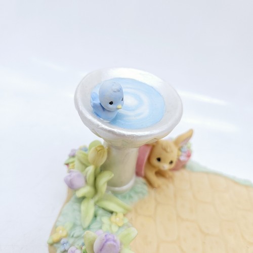 Precious Moments Spring Vignette Display Base 2002 Easter Fountain | eBay