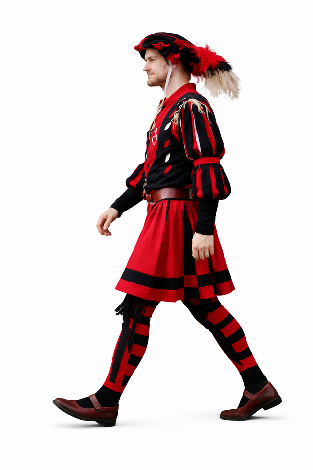 Renaissance German Landsknecht Outfit For Men-Medieval Festival Costume ...