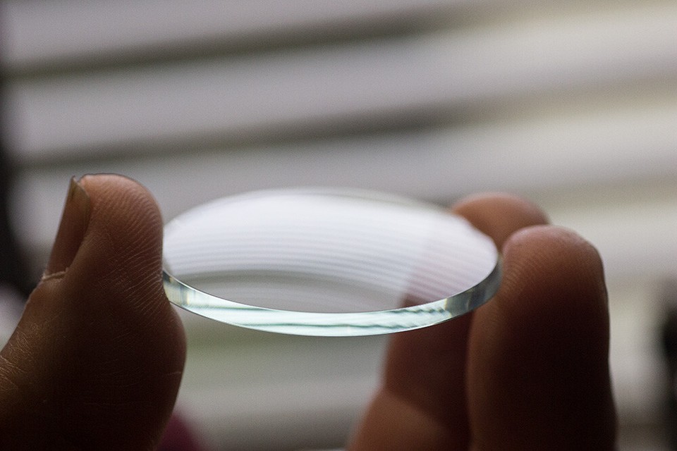 2.2mm Thick Beveled Glass Pocket Watch Crystals for All 16s & 18s Made ...