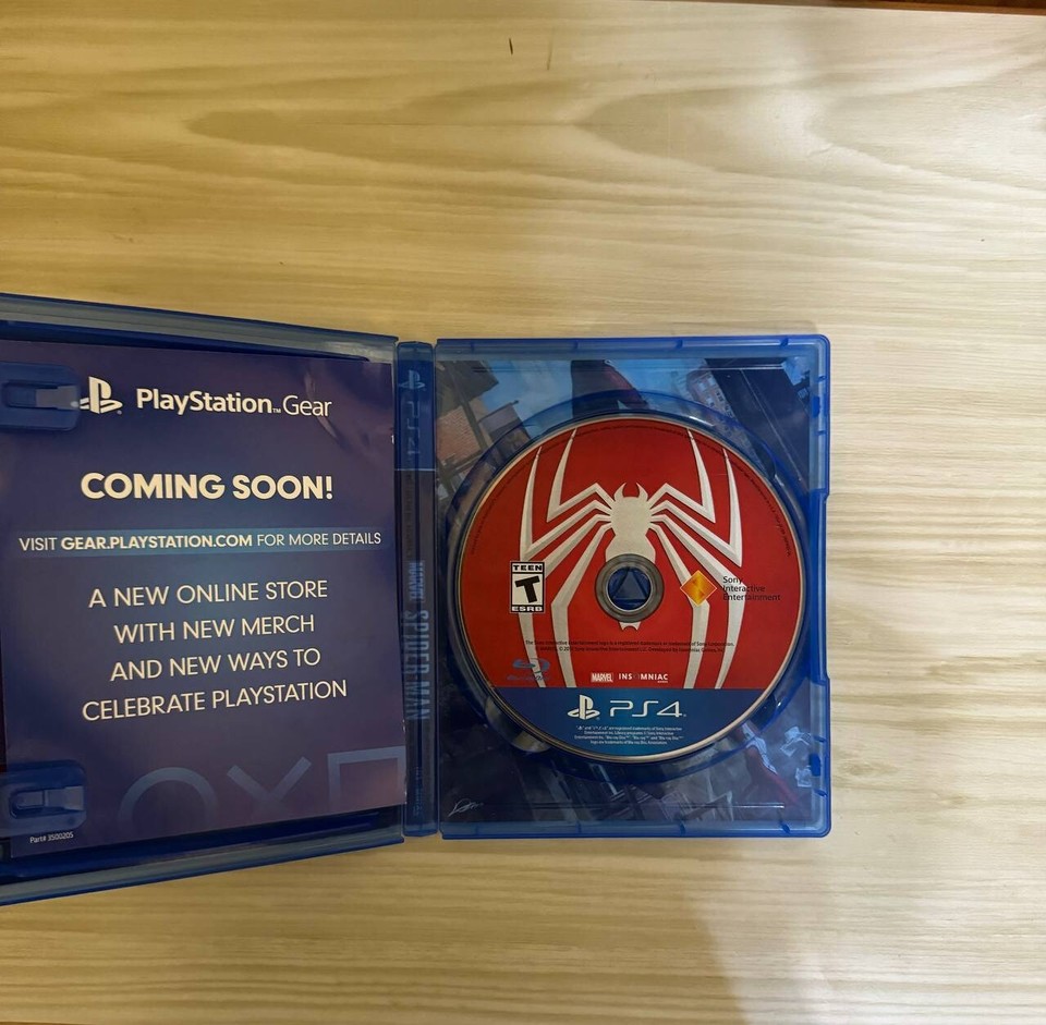 Marvel Spider-Man (Playstation 4, 2018) PS4 Game & Case *Tested ...