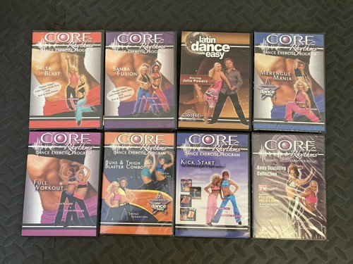 Core Rhythms Dance Exercise program Lot Of 8 DVD’s / 5 Still Sealed 850621001210| eBay