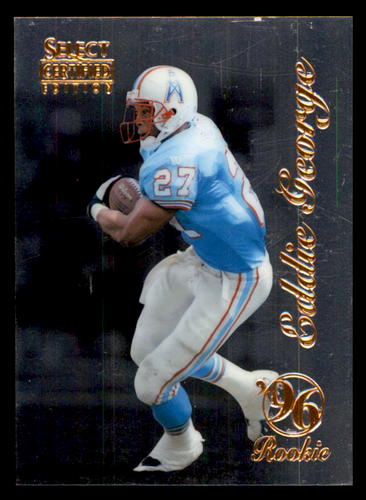 1996 Select Certified Eddie George RC #100 Houston Oilers | eBay