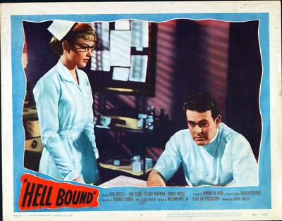 Hell Bound (1957) 11x14 lobby card #7 | eBay