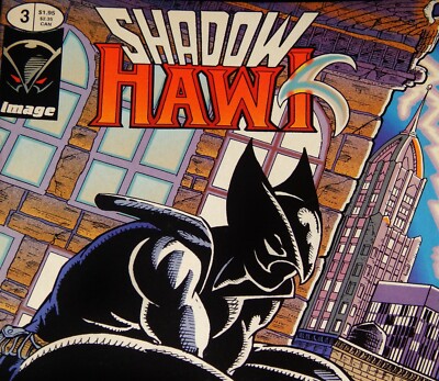 Vintage Comic Book, IMAGE COMICS, SHADOW HAWK, 1992, # 3 Of 4, Limited ...