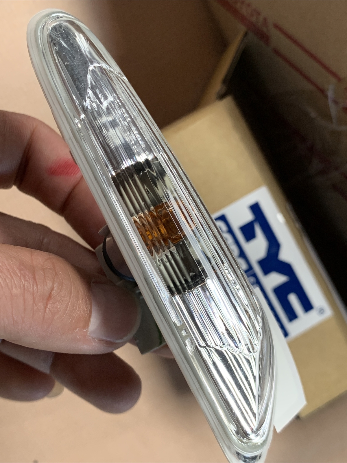 TYC 18-0400-00-9 Side Repeater Light Assembly 2006-2012 BMW3 Sr 63 13 7 ...