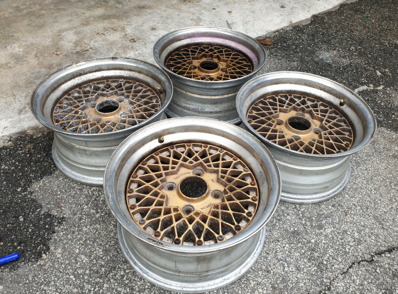 JDM Rays Engineering VOLK Mesh 14" rims wheels for TA22 ae86 racing ...