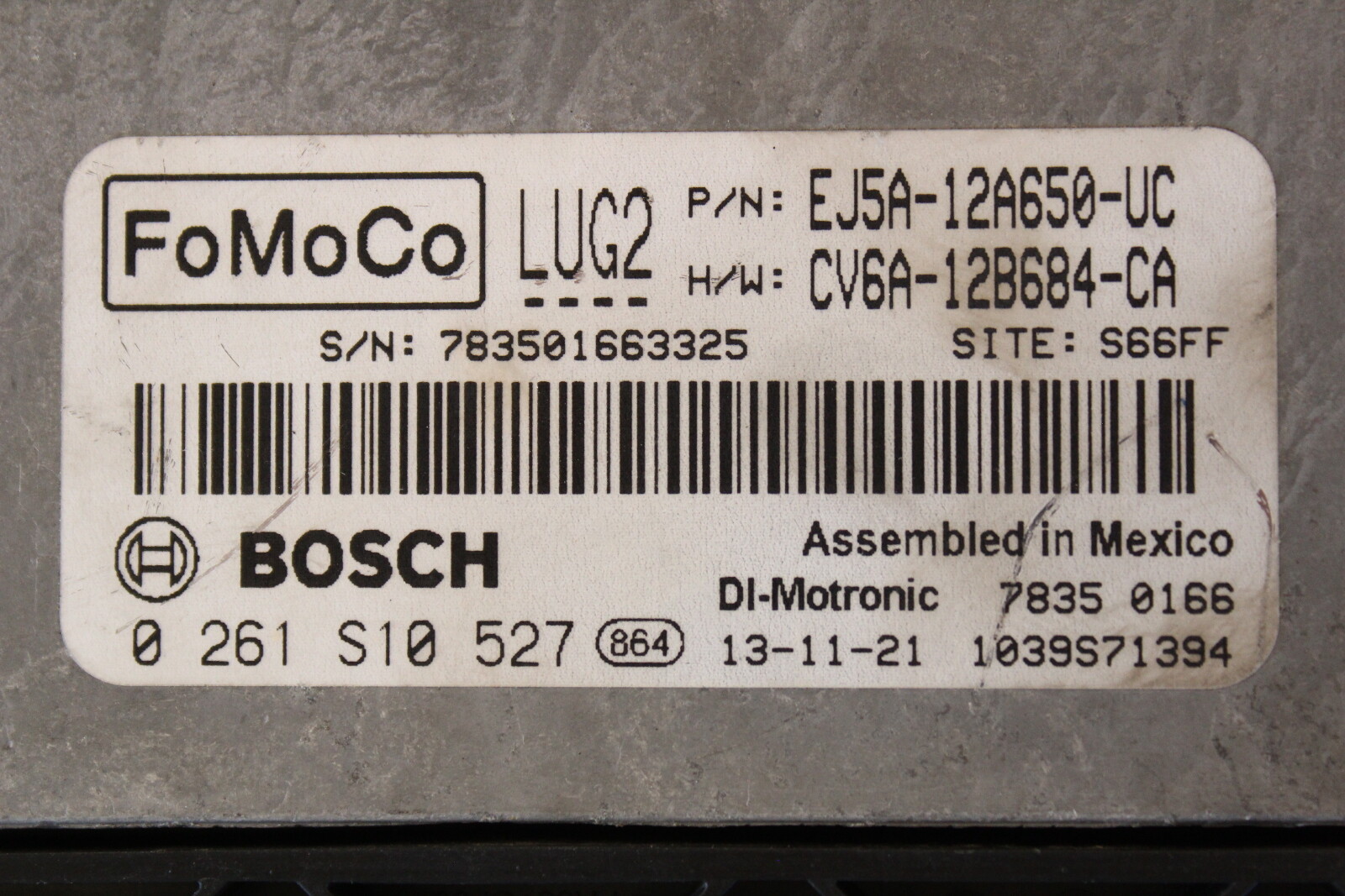 2013-2015 Escape EJ5A-12A650-UC Computer Brain Engine Control ECU ECM EBX Module | eBay