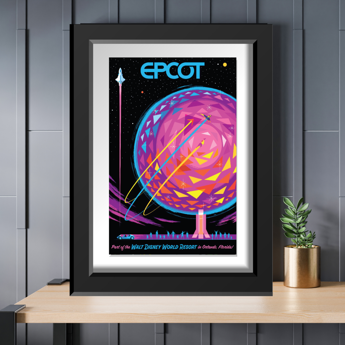 Epcot Poster Awesome Planet' Film At Epcot One Of Several New