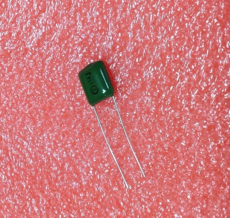 500 PCS 0.15UF 150nF 154J 63V +/-5% POLYESTER FILM CAPACITOR ORIGINAL ...