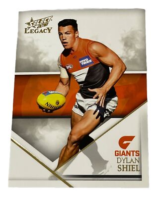 2018 AFL Select Legacy Dylan Shiel GWS Giants Card | eBay