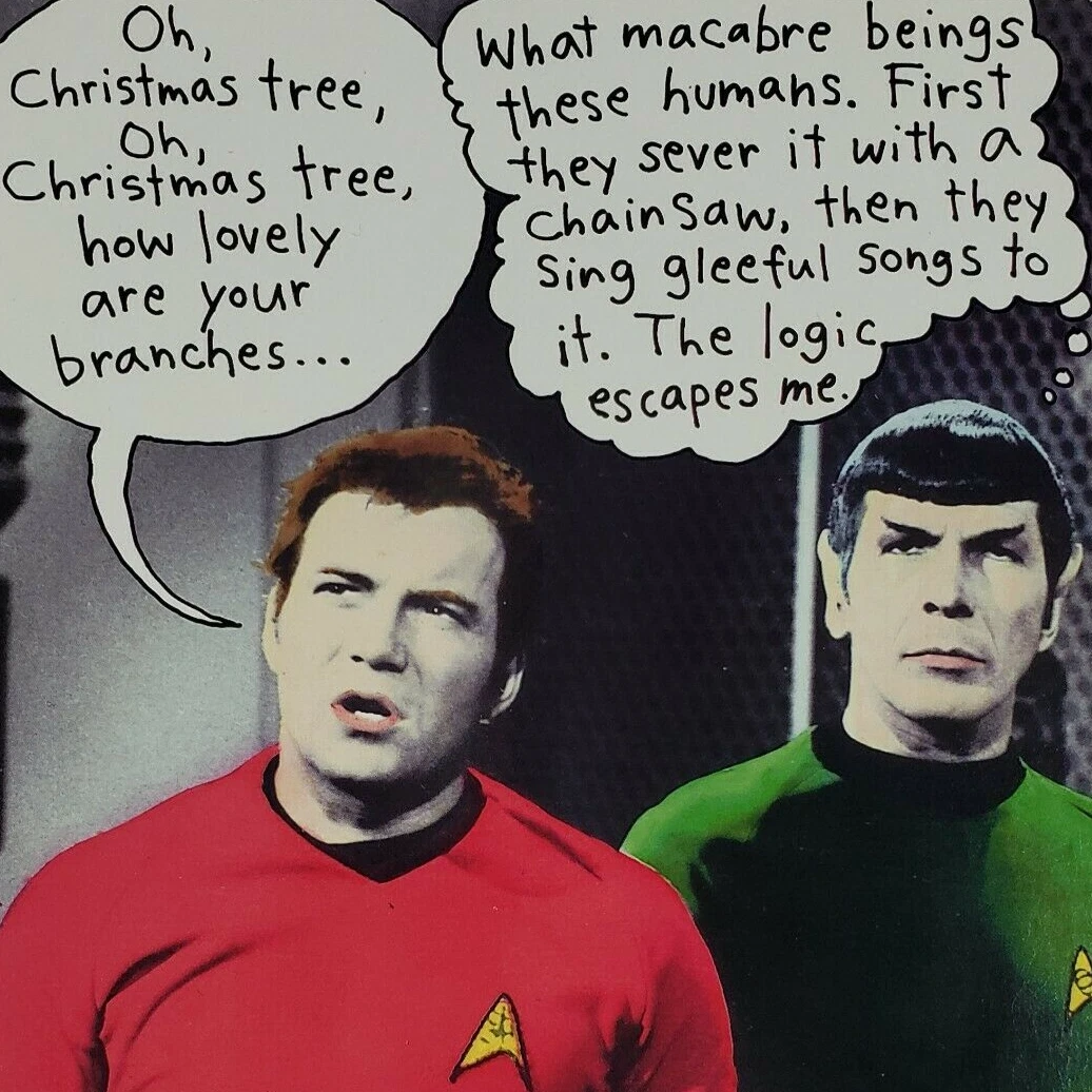 Star Trek Christmas Cards