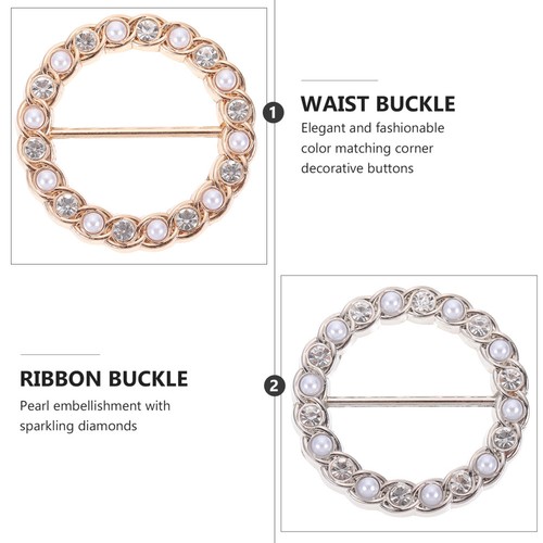 6 pcs Multifunctional T- Buckles Alloy Blouse Knotted Buckles | eBay UK