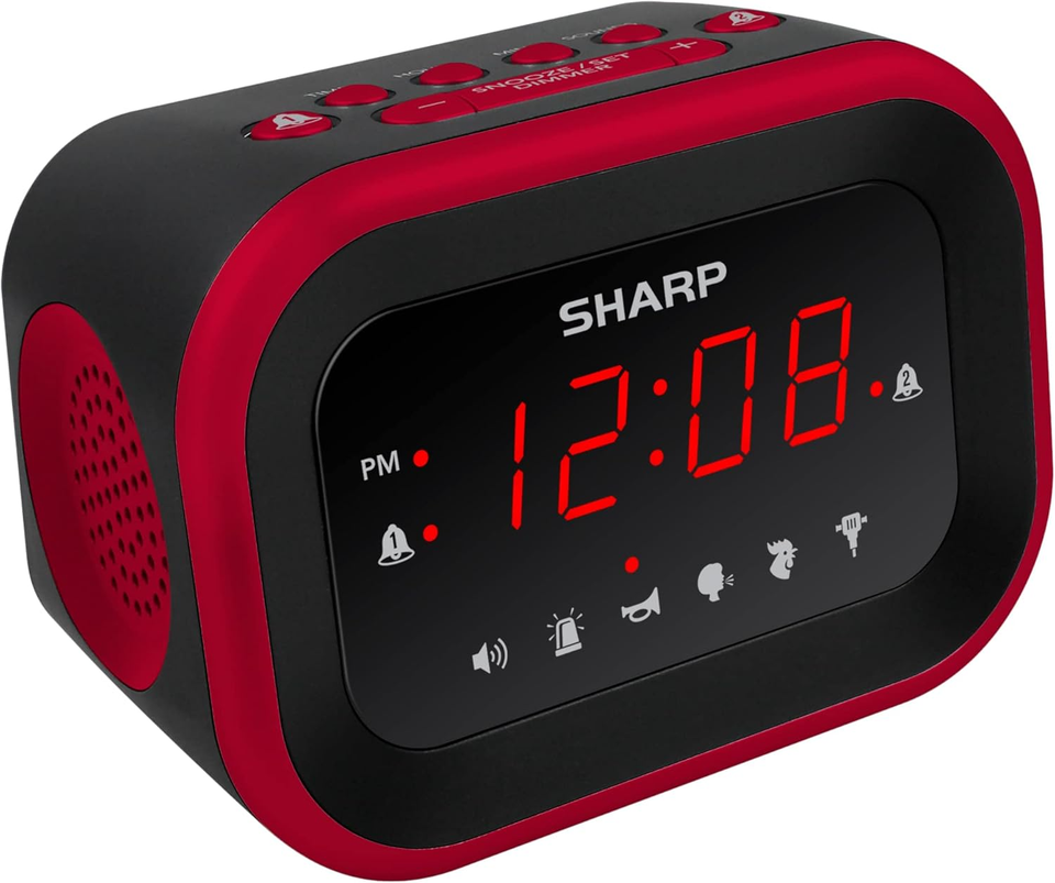 Big Bang Super Loud Alarm Clock for Heavy Sleepers, 6 Extremely Loud ...