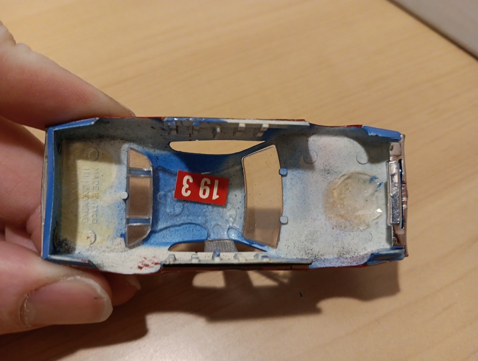 Tyco Richard Petty Blue Dodge Charger Curve Hugger HO Slot Car #43 STP ...