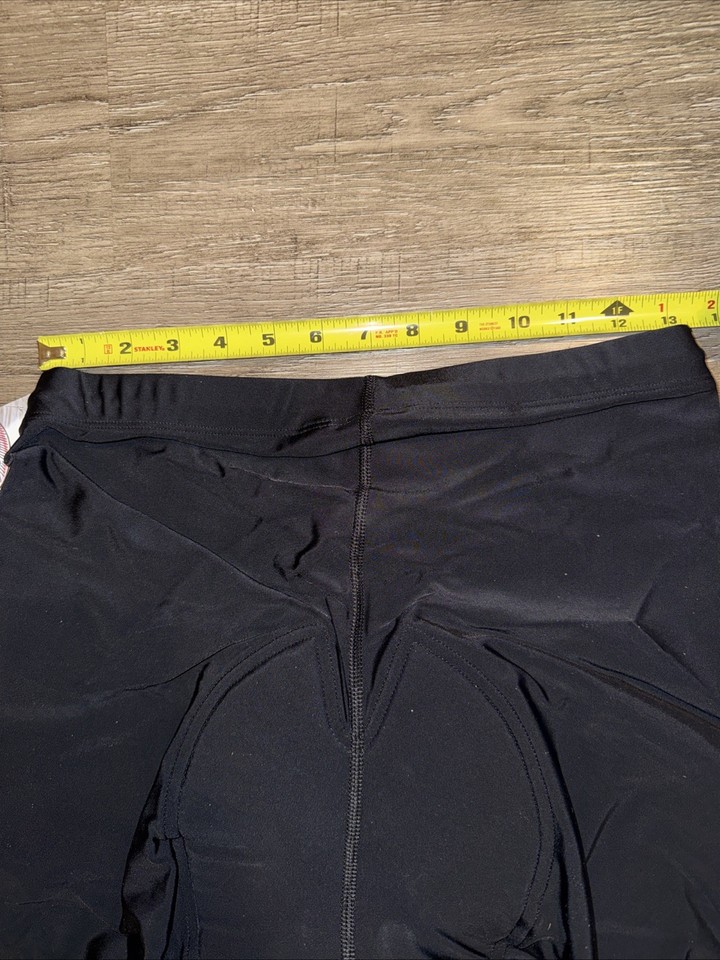 NWT Performance Padded Nylon Lycra Bike Pants Cycling Men’s L Black ...