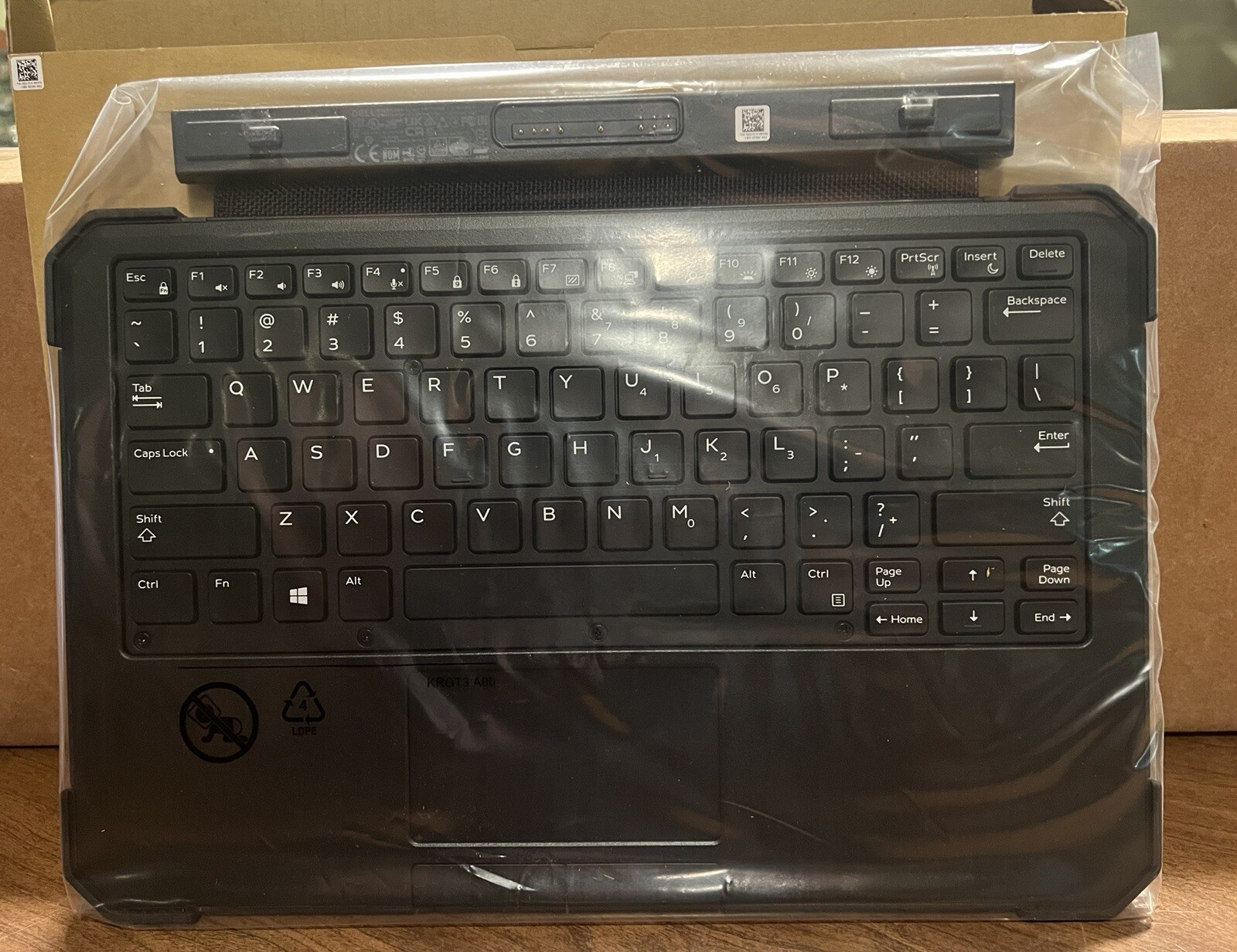 Dell Latitude 12 Rugged Tablet Keyboard 7212 7220 7202 Touchpad G17CY ...