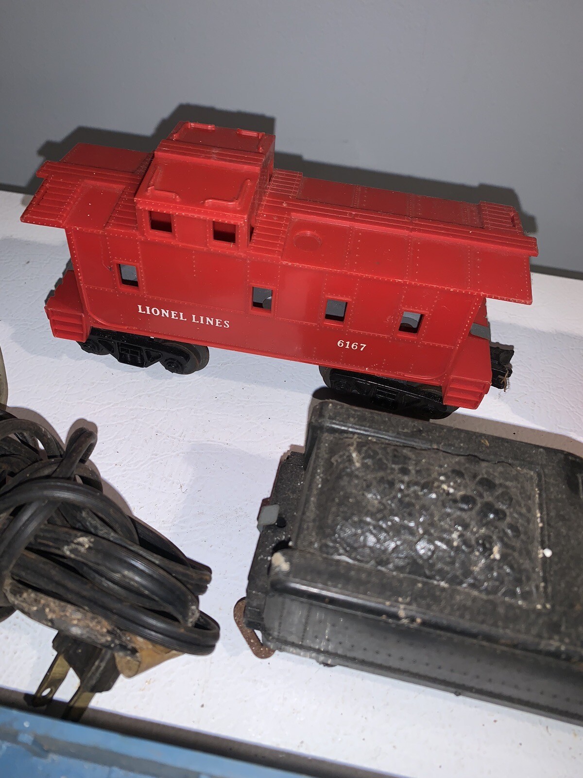 Vtg 36 Piece Lot LIONEL Marx O Gauge Train Set - Untested Engine Tracks ...