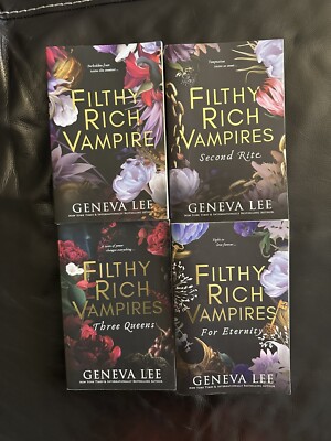 Filthy Rich Vampires by Geneva Lee - Set of 4 Paperback books - VGUC | eBay