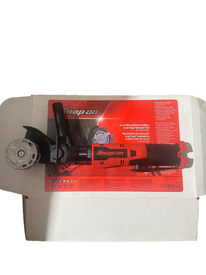 Snap-on 14.4V Cordless Crud Thug Removal Tool Body Only | CTCRUD861DB ...